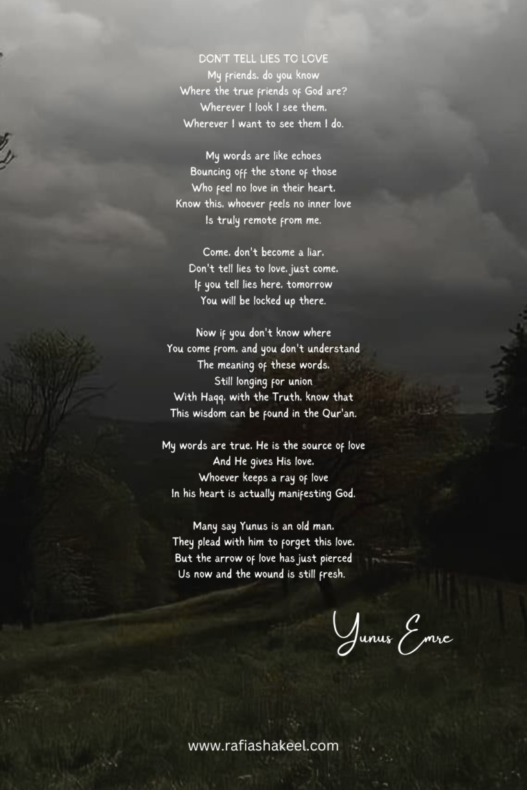 Yunus Emre – Rafia Shakeel