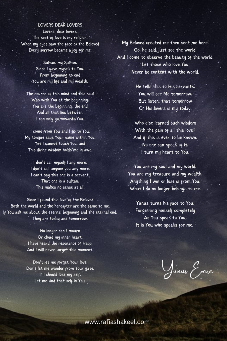 Yunus Emre – Rafia Shakeel