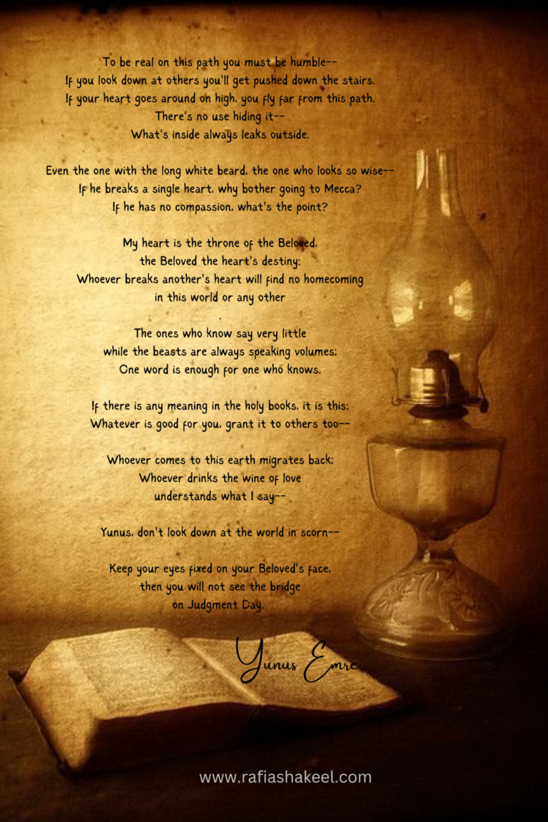 Yunus Emre – Rafia Shakeel